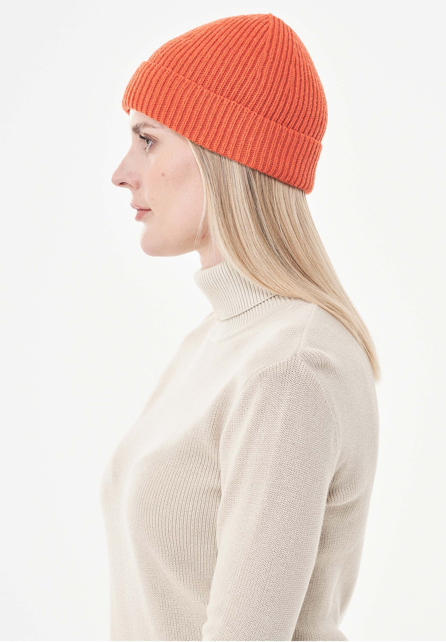 Unisex Strick-Beanie aus Bio-Merinowolle und Bio-Baumwolle ...